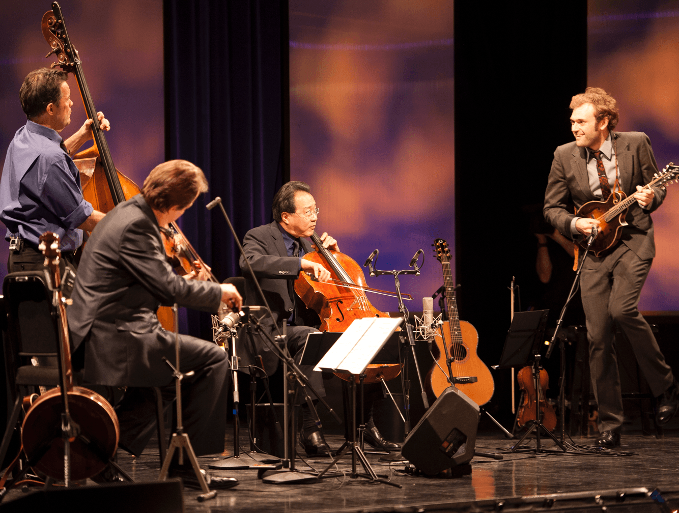 NPR Music Tiny Desk Concert: Yo-Yo Ma, Edgar Meyer, Chris Thile ...